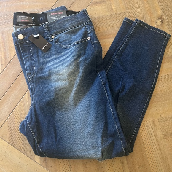 torrid | Jeans | Torrid Bombshell Skinny Dark Blue Jeans | Poshmark